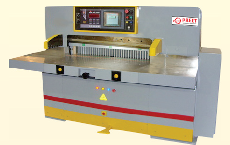 Preet Stainless Steel Programmable Paper Cutting Machine, Voltage : 220 ...