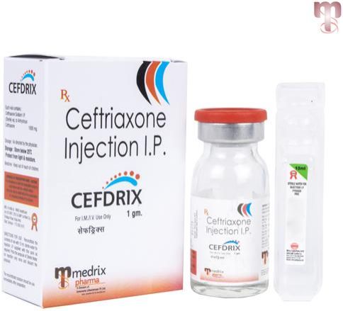 CEFDRIX INJECTION, Composition : Ceftriaxone at Best Price in Panchkula ...