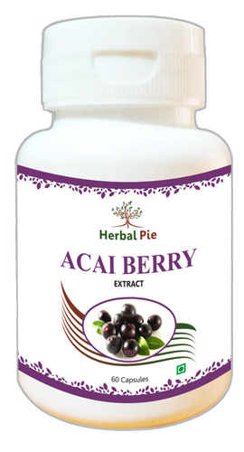 Herbal Pie Acai Berry Extract, Form : Capsules at Rs 495 / Piece in ...