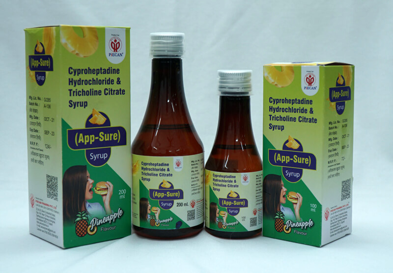 App Sure Syrup, Shelf Life : 2 Year at Rs 20 in Ahmedabad - ID: 6341263