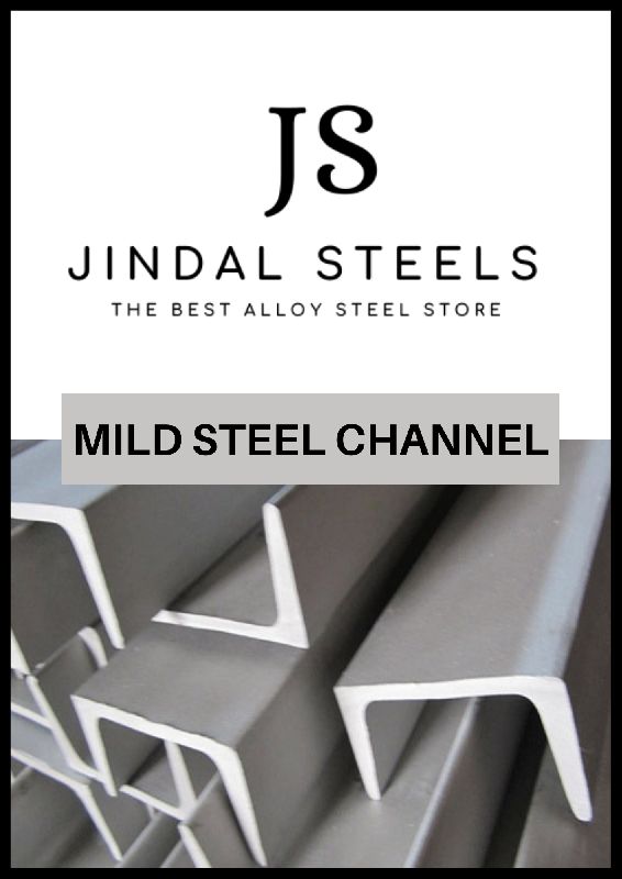 Mild-steel Mild Steel Channel, for Construction, Machine Tools, Size ...