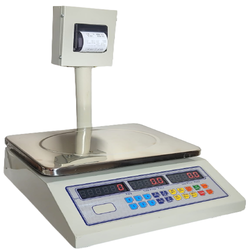 Battery Semi Automatic Smart Table Top Scale, for Weight Measuring ...