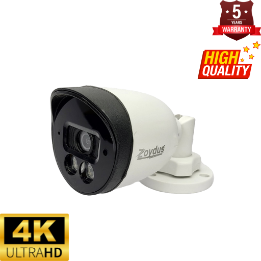 4MP Tripple in One IP Bullet Night Color Vision Camera with Mic ...