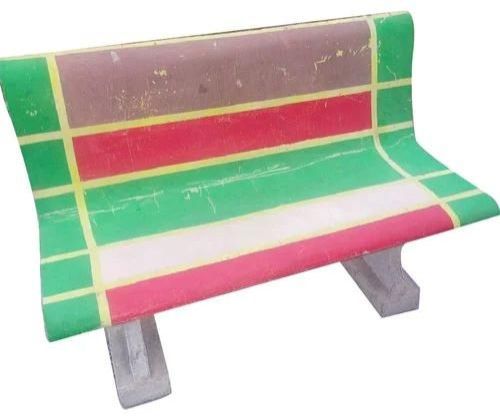 Rectangular Color Coated RCC Garden Bench, Pattern : Plain at Rs 3100 ...