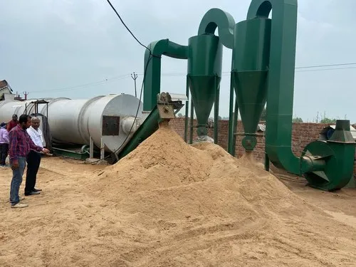 Mild Steel Rotary Drum Dryer Machine at Rs 16 Lakh / Piece in Yamuna ...