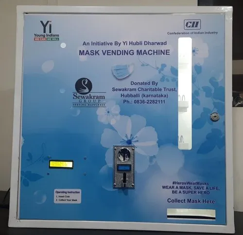 Face Mask Vending Machine at Rs 11,000 / Piece in Mumbai | The Indo ...