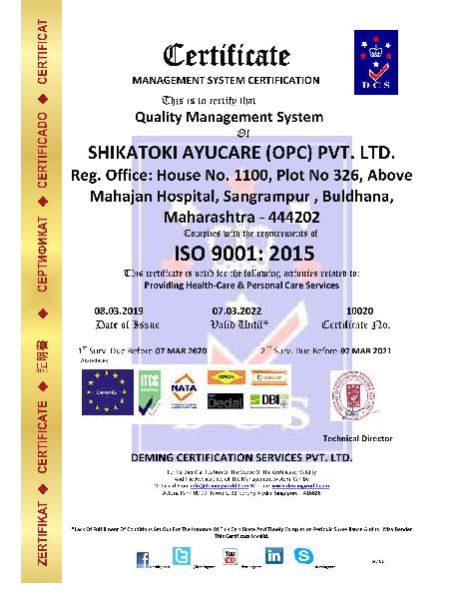 Iso 10006 Quality Management Systems For Projects at Rs 10000 in Mumbai - ID: 6500565