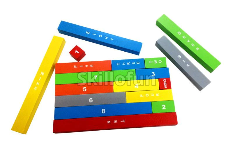 Pine Wood Kids Counting Rods - Skillofun, Imt Manesar, Haryana