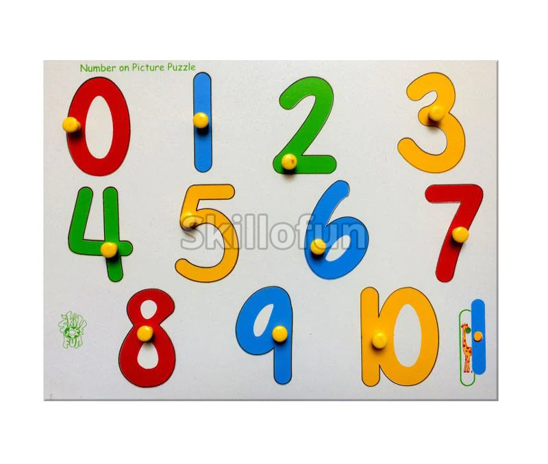 Coated Number Picture Puzzle, Size : 300x220x8mm at Rs 425 / Piece in ...