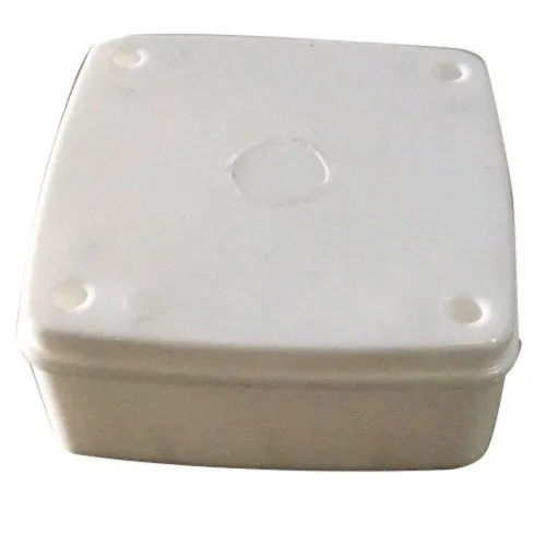 Square PVC Camera Junction Box, Size : 4x4 Inch, Pattern : Plain at Rs ...