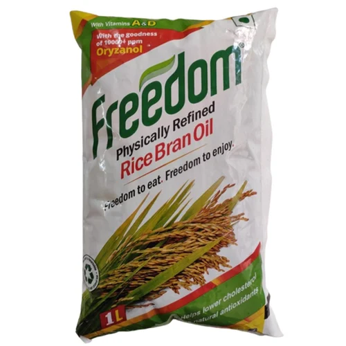 rice bran oil, Packaging Type : Packet, Form : Liquid at Rs 165 / Pack ...