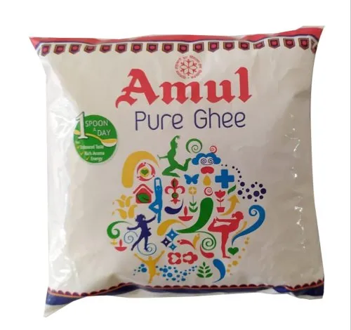 Amul Pure Ghee, Packaging Type : Pouch, Color : White - Ranchhoddas ...