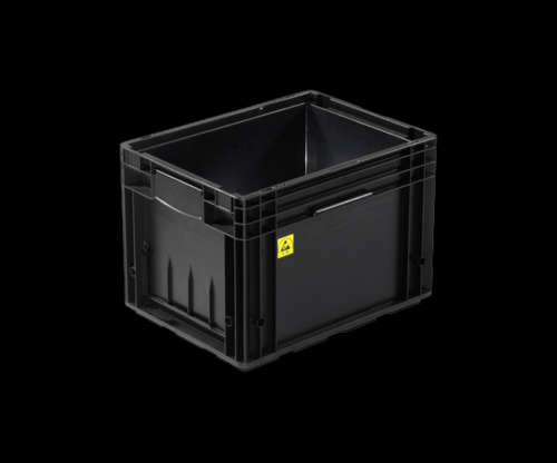 Rectangular Plastic ESD Storage Bins, Color : Black at Rs 450 / Piece ...