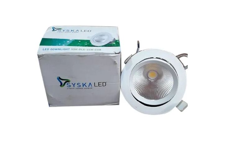 Syska LED Downlight, Color Temperature : 3000K at Rs 1,348 / Piece in ...
