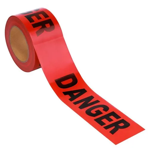 Danger Warning Tape, INR 238 / Roll by Sheetal Electricals from Delhi Delhi | ID - 6536154
