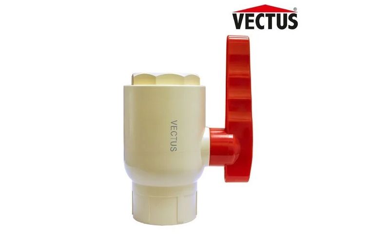 cpvc ball valve, Size : 15 mm (1/2 inch) - Balaji Industries, Faizabad