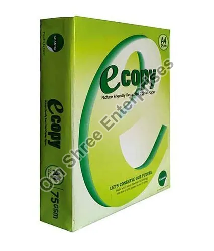 Ecopy 75 GSM Copier Paper - Omshree Enterprises, Bangalore, Karnataka