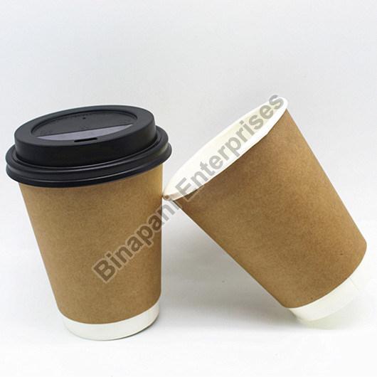 Double Wall Paper Cup, Shape : Round by Binapani Enterprises from Puri ...