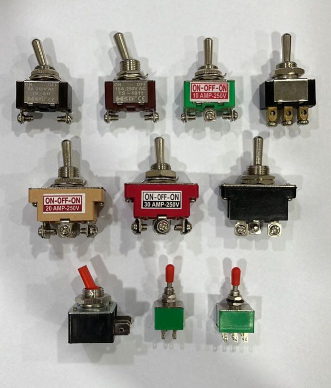 HSD Plastic Toggle Switches, Certification : ISO 9001:2008 Certified at ...