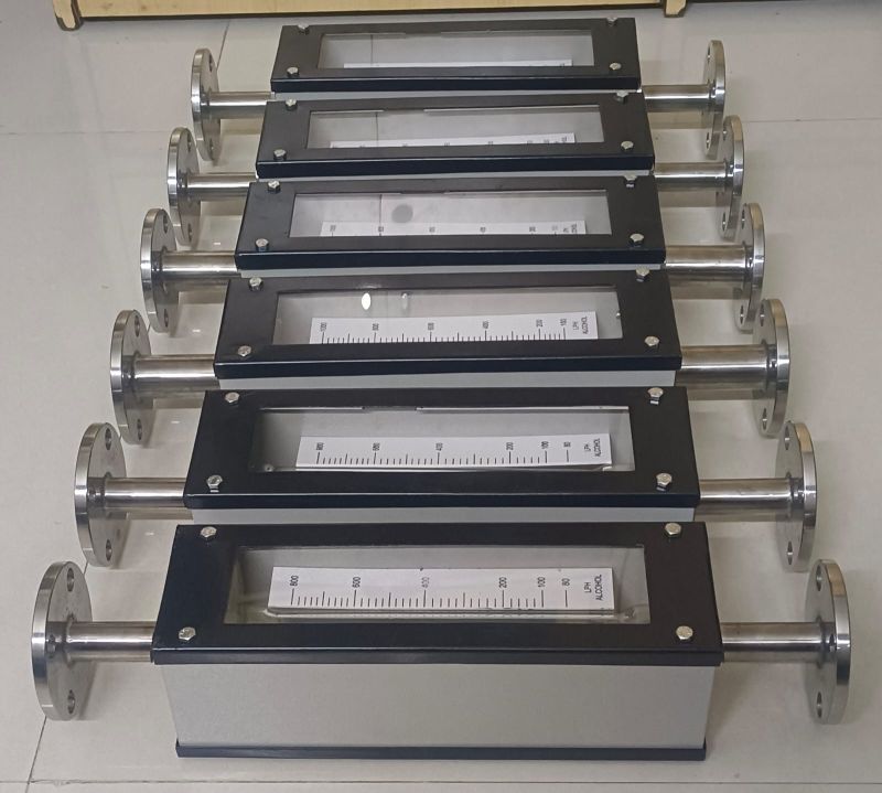 Polished glass tube rotameter All, for Industrial, Laboratory, Size ...