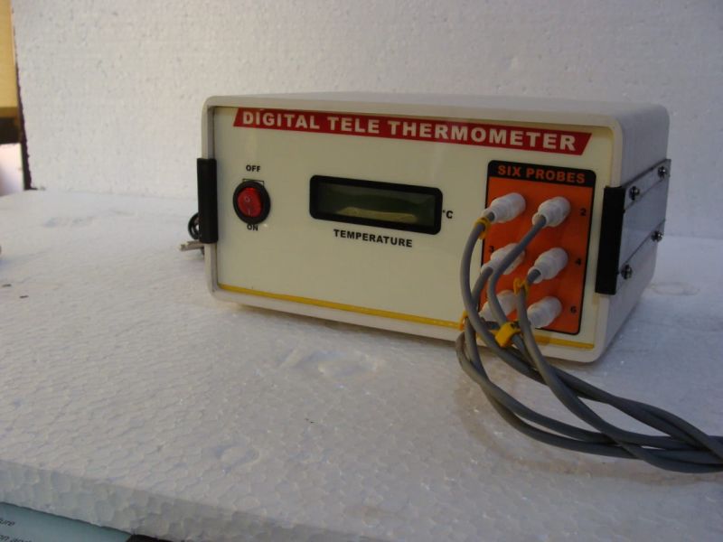 Analog Electric Metal Digital Tele Thermometer, for Lab Use, Medical ...