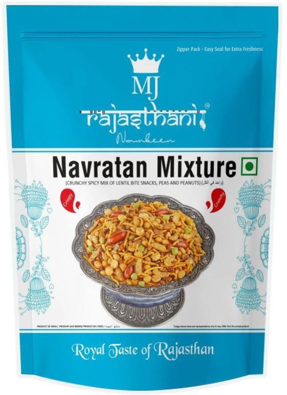 200 Gm Navratan Mixture Namkeen, For Snacks, Packaging Size : 200gm at Best Price in Churu