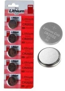 Micro Silver 3 Volt CMOS Battery, For Industrial Use, Power Source ...