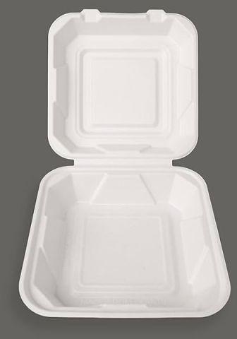 White 9 x 9 Inch Clamshell Box, for Food Packaging at Best Price in ...