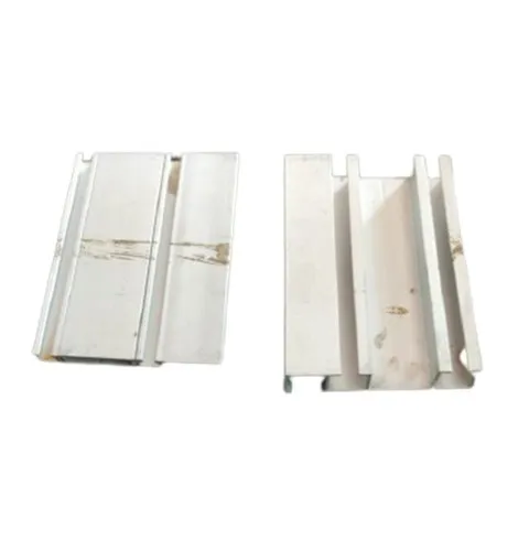 Double Track Aluminium Sliding Channel, Color : Silver at Rs 120 / Piece