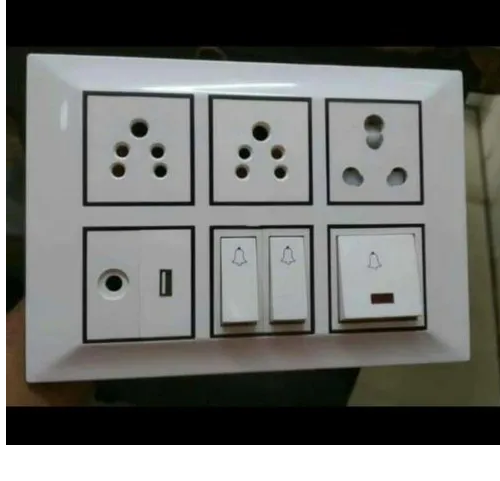 Plastic Modular Pvc Switchboard - R K Enterprises, Delhi