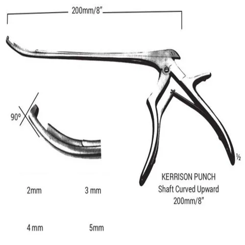 Stainless Steel Intervertebral Disc Rongeurs - Siddhanath Life Sciences ...