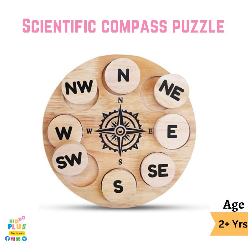 Scientific compass puzzle, Feature : Eco Friendly, Style : customizble ...