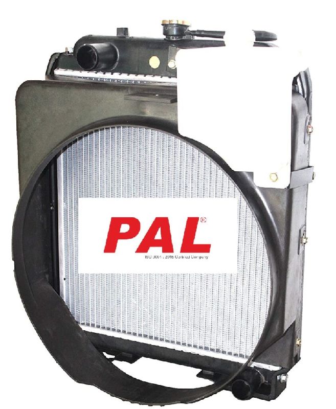 Polished Aluminium Mahindra 3DI Tractor Radiator, for Agriculture ...