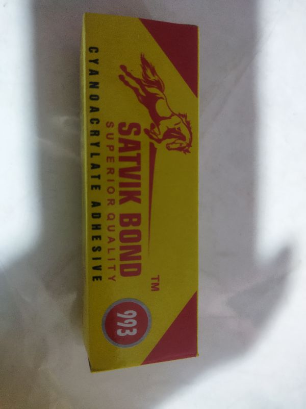 Satvik And Company in Thane - Manufacturer of Cyanoacrylate Adhesive
