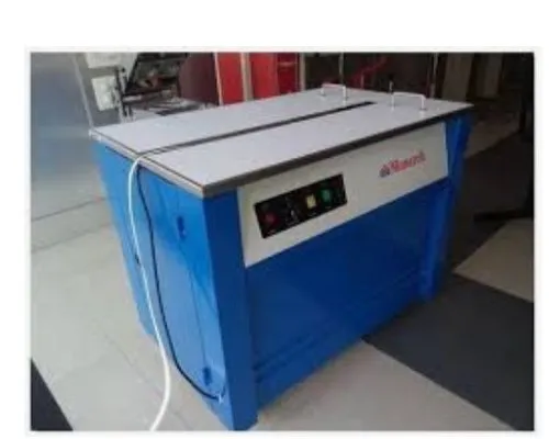 Semi Automatic Box Strapping Machine, Voltage : 230V - Nayan Coding ...