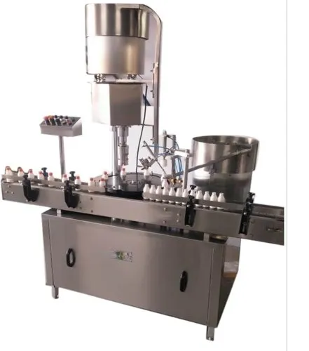 Automatic Single Head Screw Capping Machine, Voltage : 415 V - Aimtee Machines Corporation ...