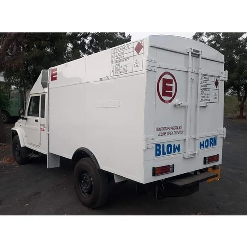 Explosive Van Body, Size : 10x8x11 feet - Mahakali Steel Industries ...