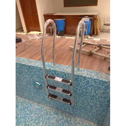 Stainless Steel Swimming Pool Ladders - Pool Care, Delhi