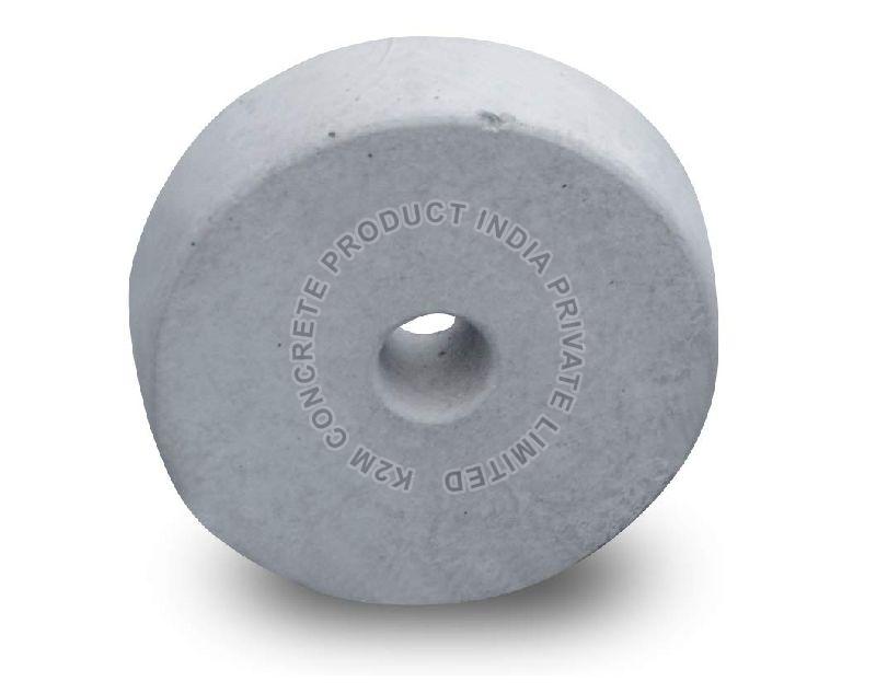 Round 30mm Circular Concrete Cover Blocks, Feature : Optimum Strength ...