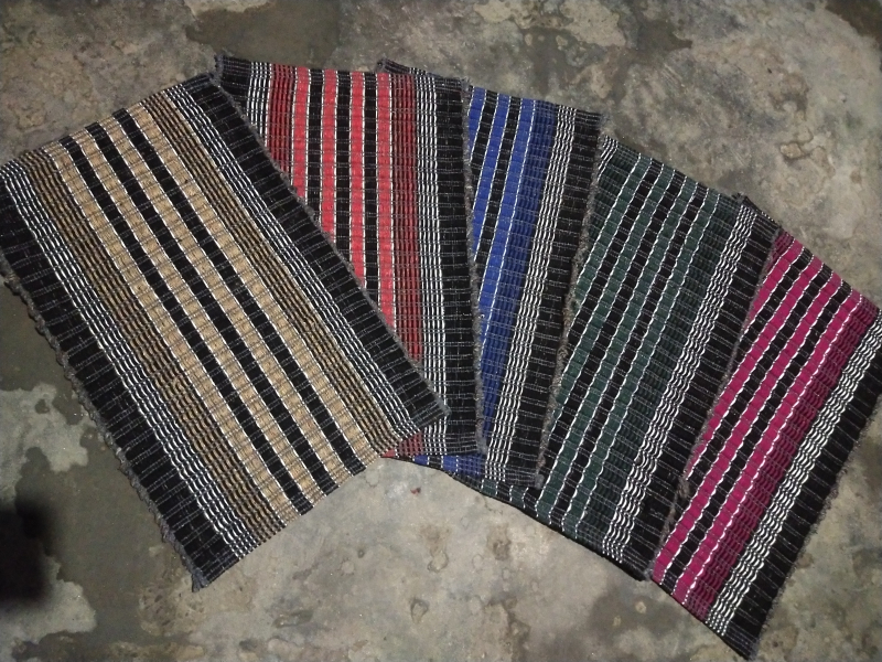 Multicolor Cotton Mat, Shape : Square, Round at Rs 35 / Pcs in Panipat ...