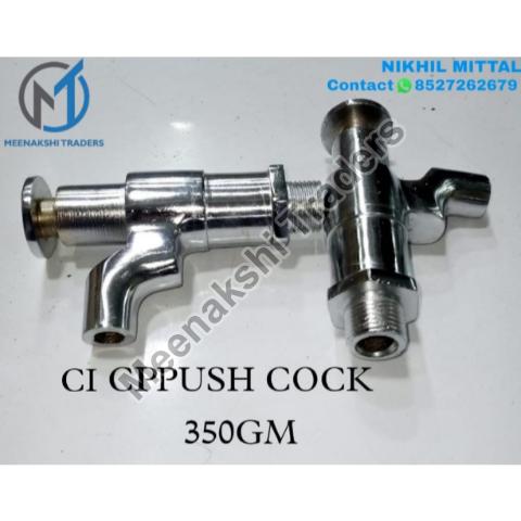 15mm Ci Cp Push Cock Tap, Handle Type : Single - Meenakshi Traders, Delhi