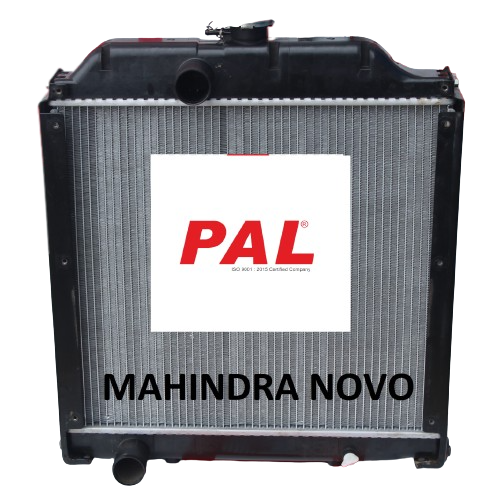 Polished Aluminium Mahindra NOVO Tractor Radiator, Feature : Attractive ...