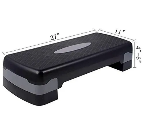 Pvc Aerobic Step Board, Length : 27inches, Color : Grey at Rs 900 ...