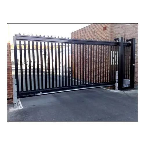 Black Hinged Ms Gate, For Home at Rs 700 / Square Feet in Mumbai ...