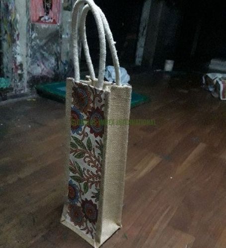 Jute Water Bottle Bags, Pattern : Plain Design - Glorious Impex International, Kolkata, West Bengal