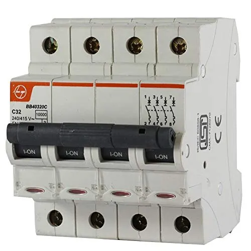 Four Pole MCB Switch at Rs 100 / Units in Rajkot | Kiran Electric Co ...