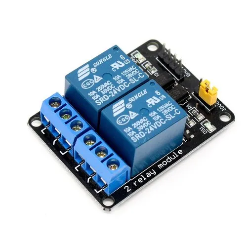 Dual Channel Relay Module - RR Semiconductors, Bangalore