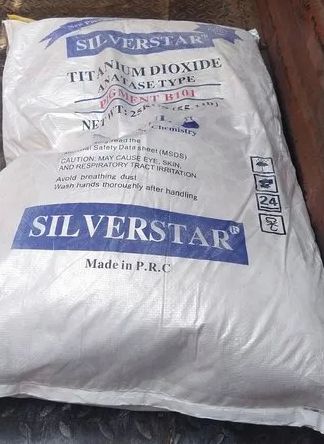 Silverstar B101 Anatase Titanium Dioxide, for Paint Industry, Grade Standard : Technical Grade ...