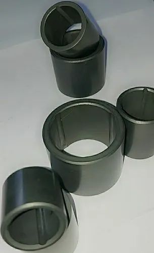 Cylindrical Self Lubricating Carbon Bush, Pattern : Plain, Color ...