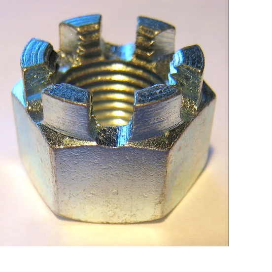 Ss Slotted Nut at Rs 90 / Kilogram in Ludhiana | Good Good Manufacturers